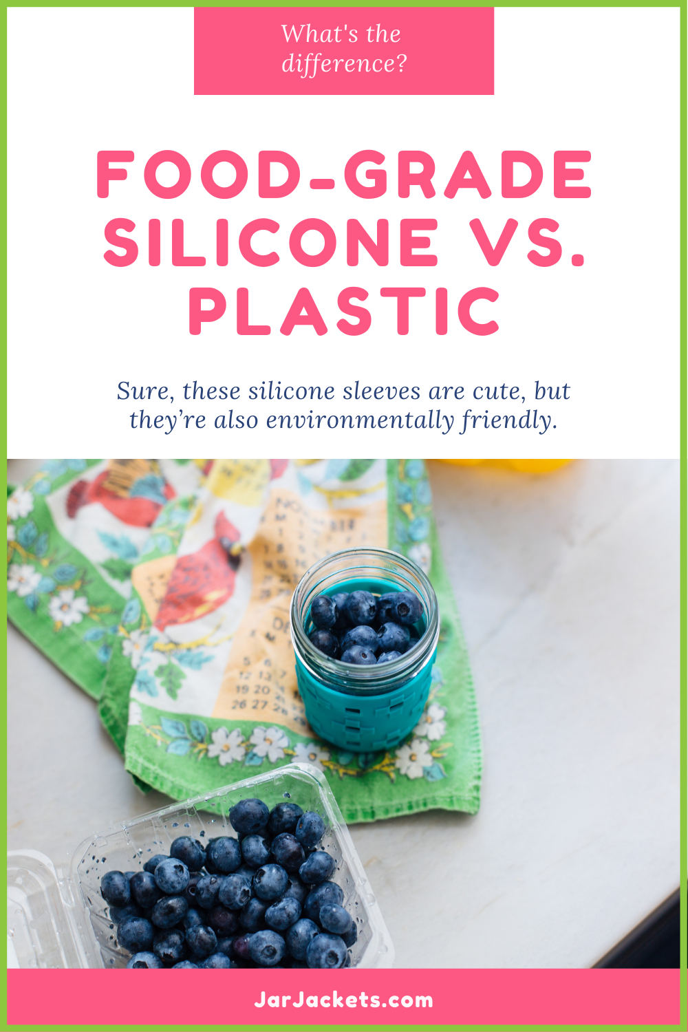 Silicone vs Plastic & What is Silicone? - JarJackets