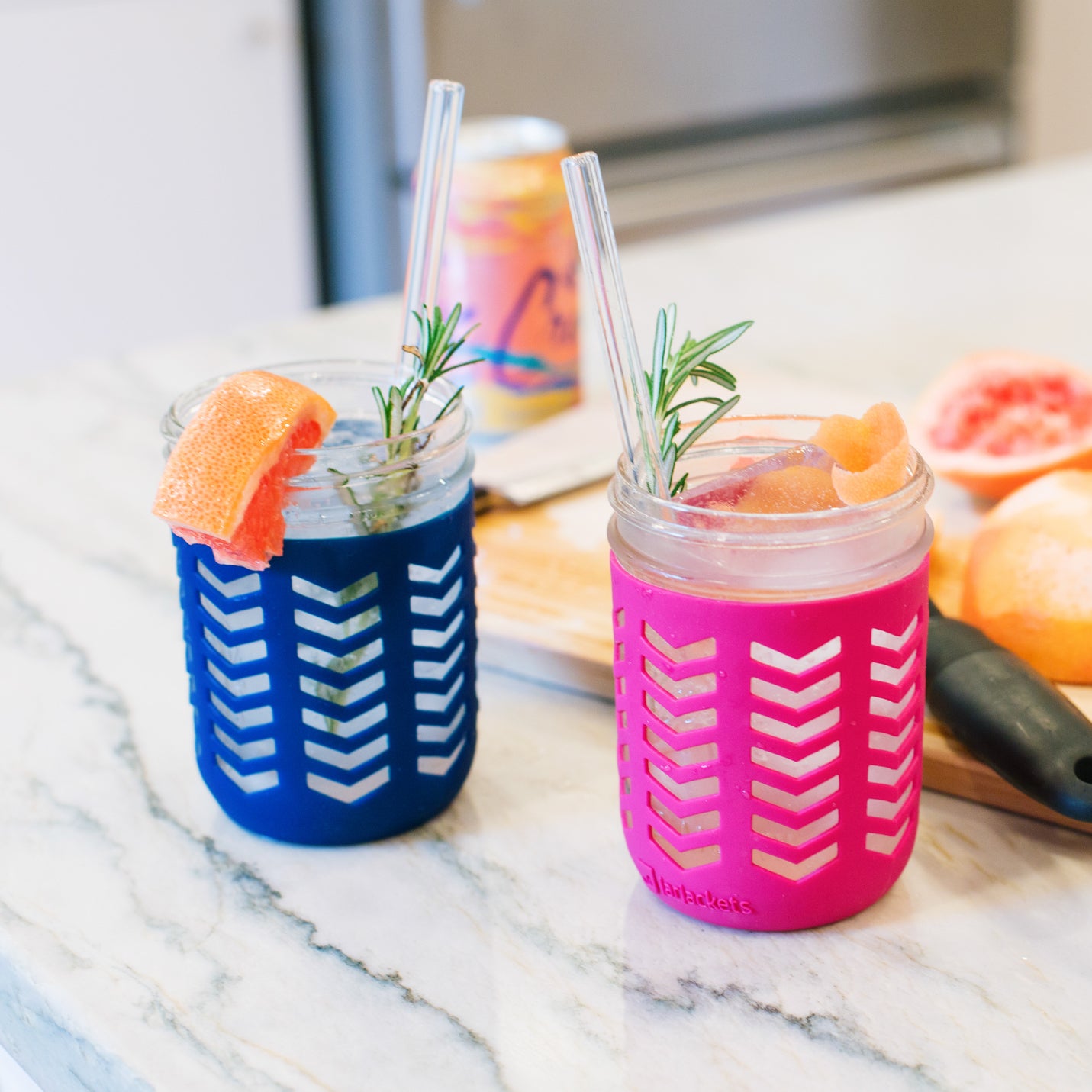 JarJackets - #1 Mason Jar Sleeves | Silicone Mason Jar Jackets